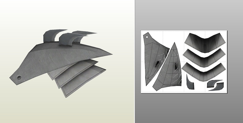 Shṛėddėṛ Cosplay Pepakura Templates Patterns DIY - Etsy UK