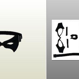 Bat Sidekick Sparrow Origins Pepakura Cosplay Foam Templates Pattern - Etsy