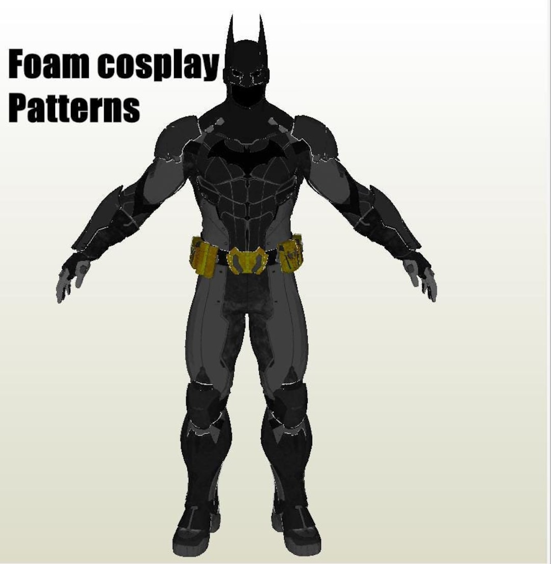 SS.KTJL Bat Cosplay Pepakura Templates Patterns - Etsy