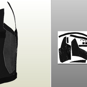 JL Bat Cosplay Pepakura Templates Patterns Zack Snyder - Etsy