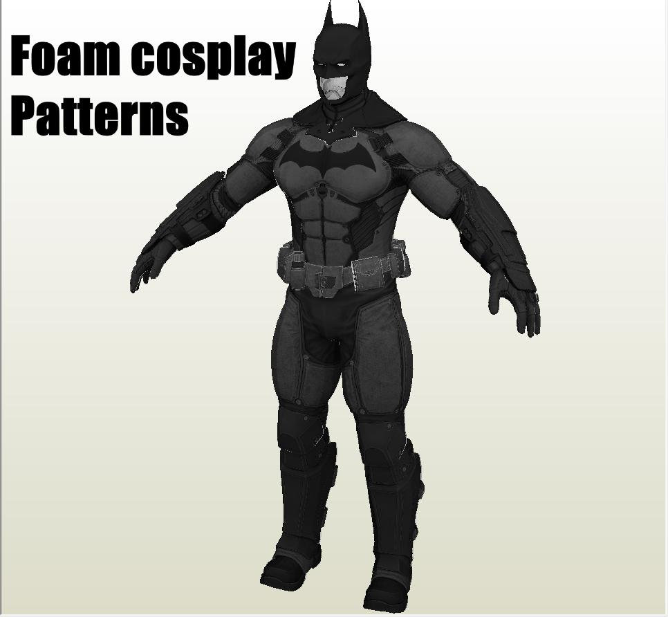Bat Origins Cosplay Pepakura Vengeance Patterns Foam Template - Etsy