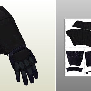 Patrones de plantillas pepakura para cosplay de Asylum City Armored Bat ...