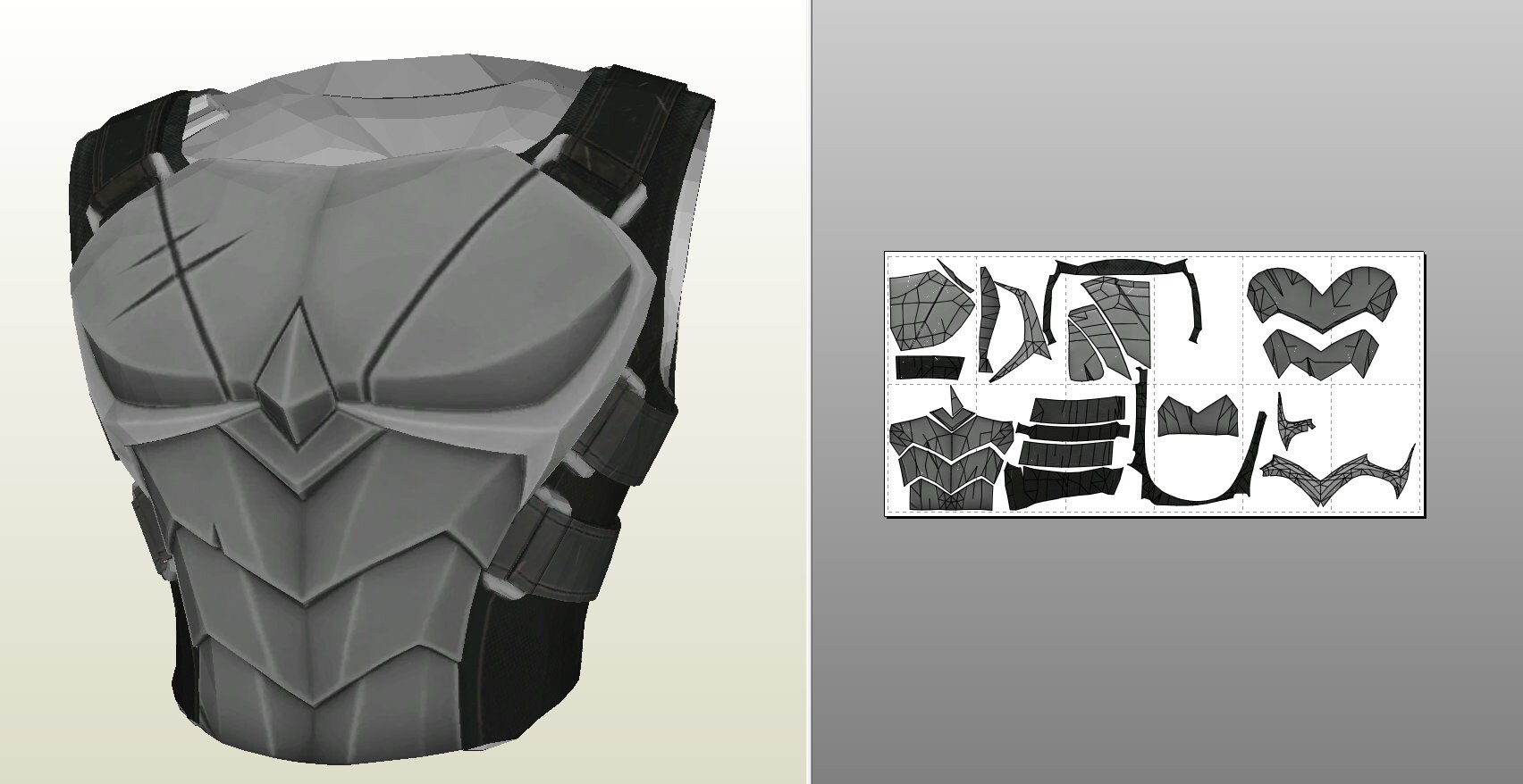 Shṛėddėṛ Cosplay Pepakura Templates Patterns DIY - Etsy