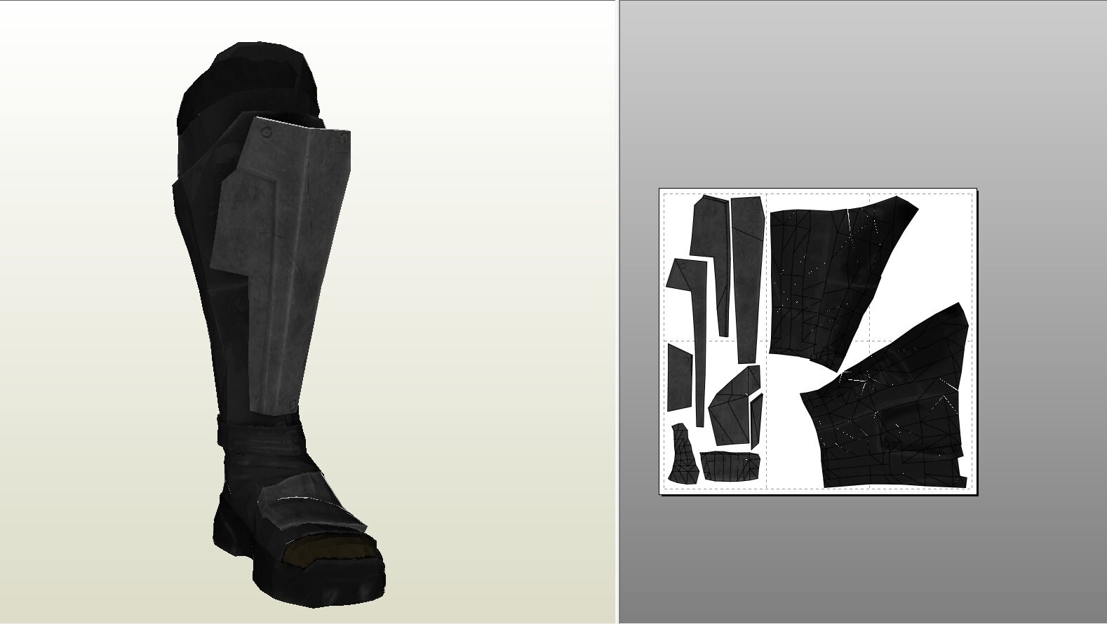 JL Bat Cosplay Pepakura Templates Patterns Zack Snyder - Etsy