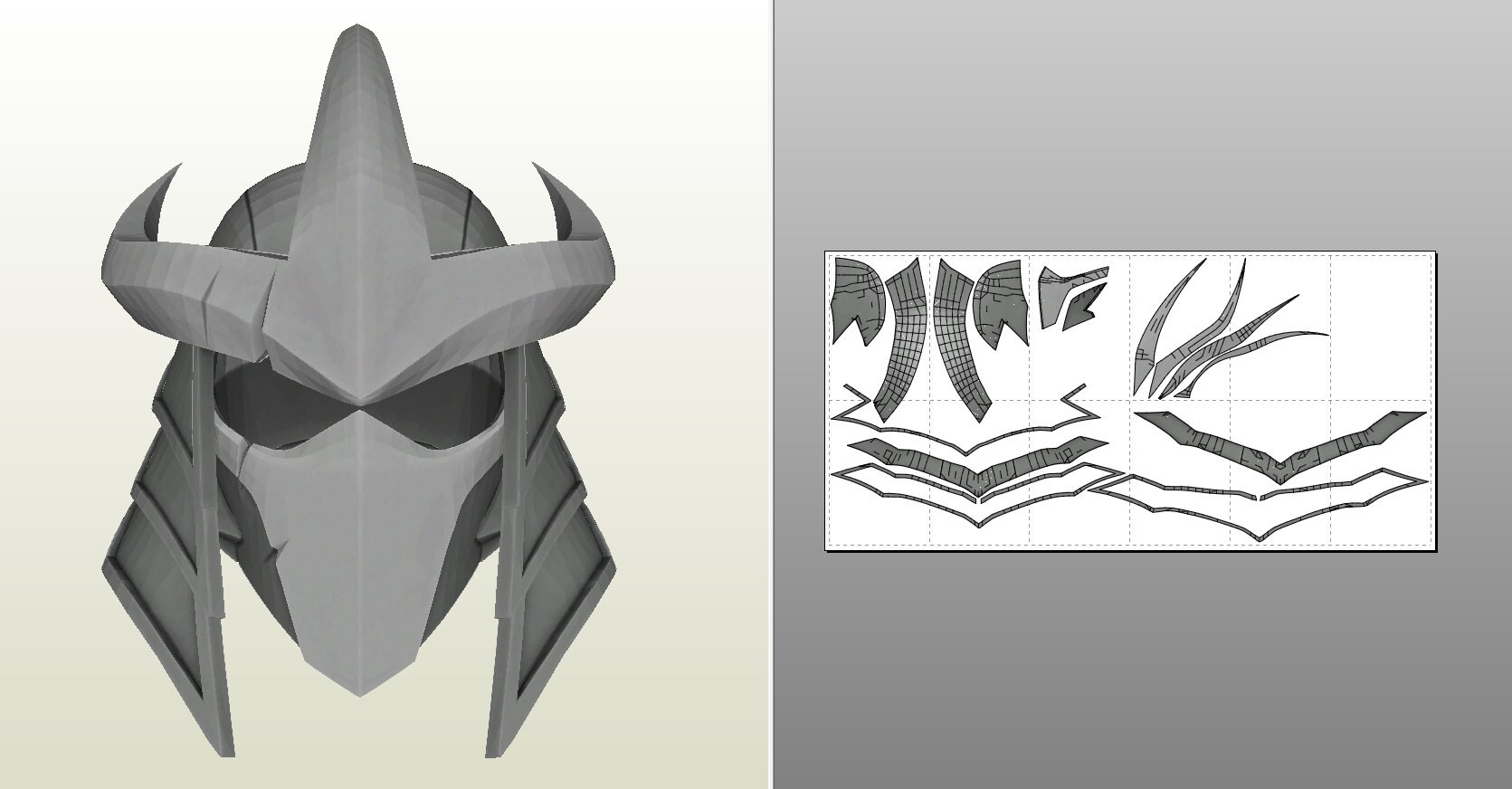 Shṛėddėṛ Cosplay Pepakura Templates Patterns DIY - Etsy