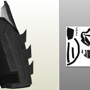 JL Bat Cosplay Pepakura Templates Patterns Zack Snyder - Etsy