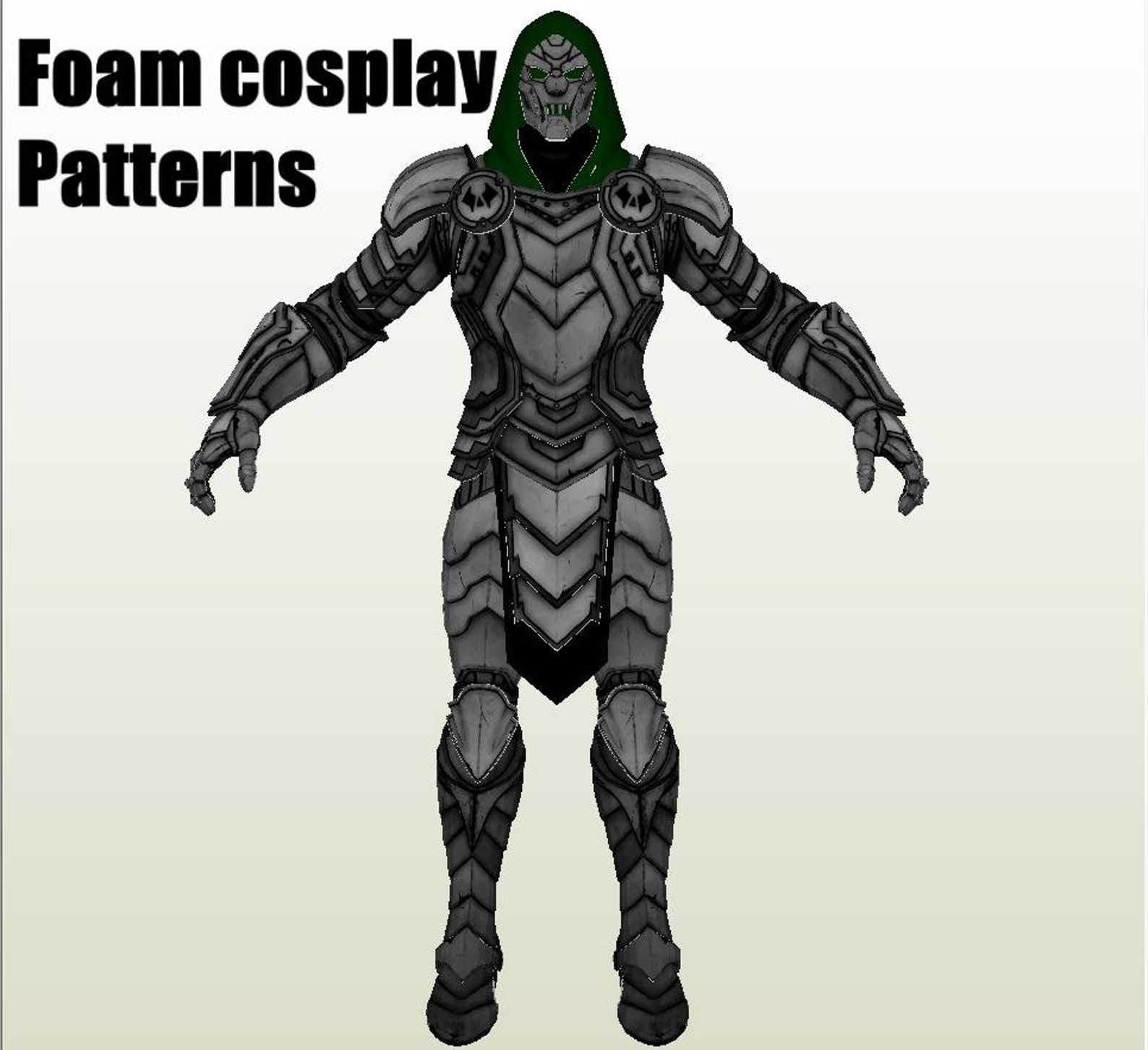 D00M Cosplay Pepakura Templates Patterns - Etsy