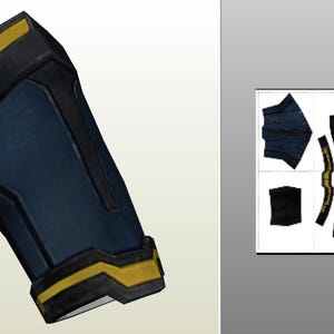 W0LVERINE Logan Cosplay Pepakura Foam Template Pattern - Etsy