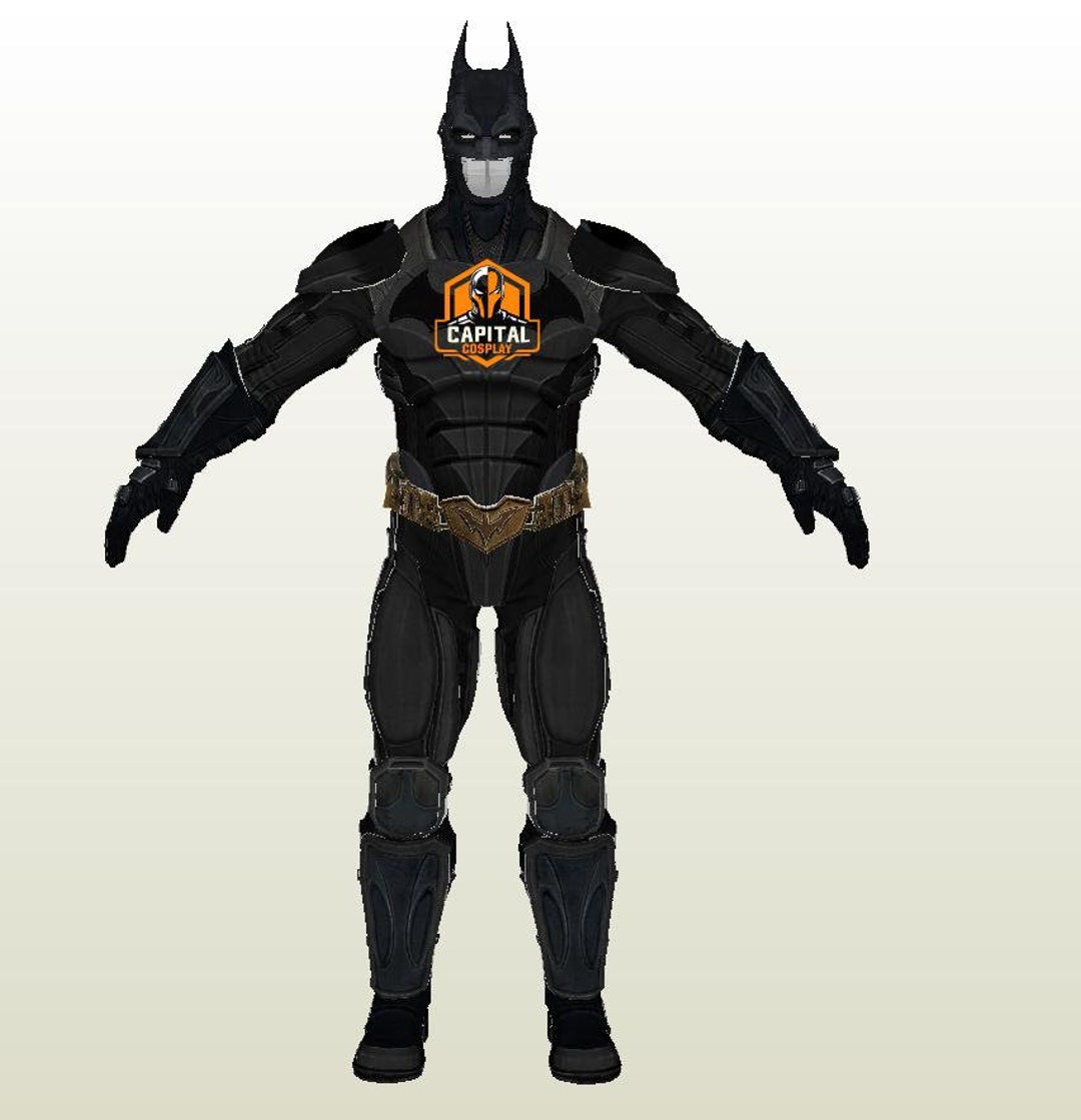 Injustice Bat Cosplay Pepakura Templates Patterns Vengeance - Etsy