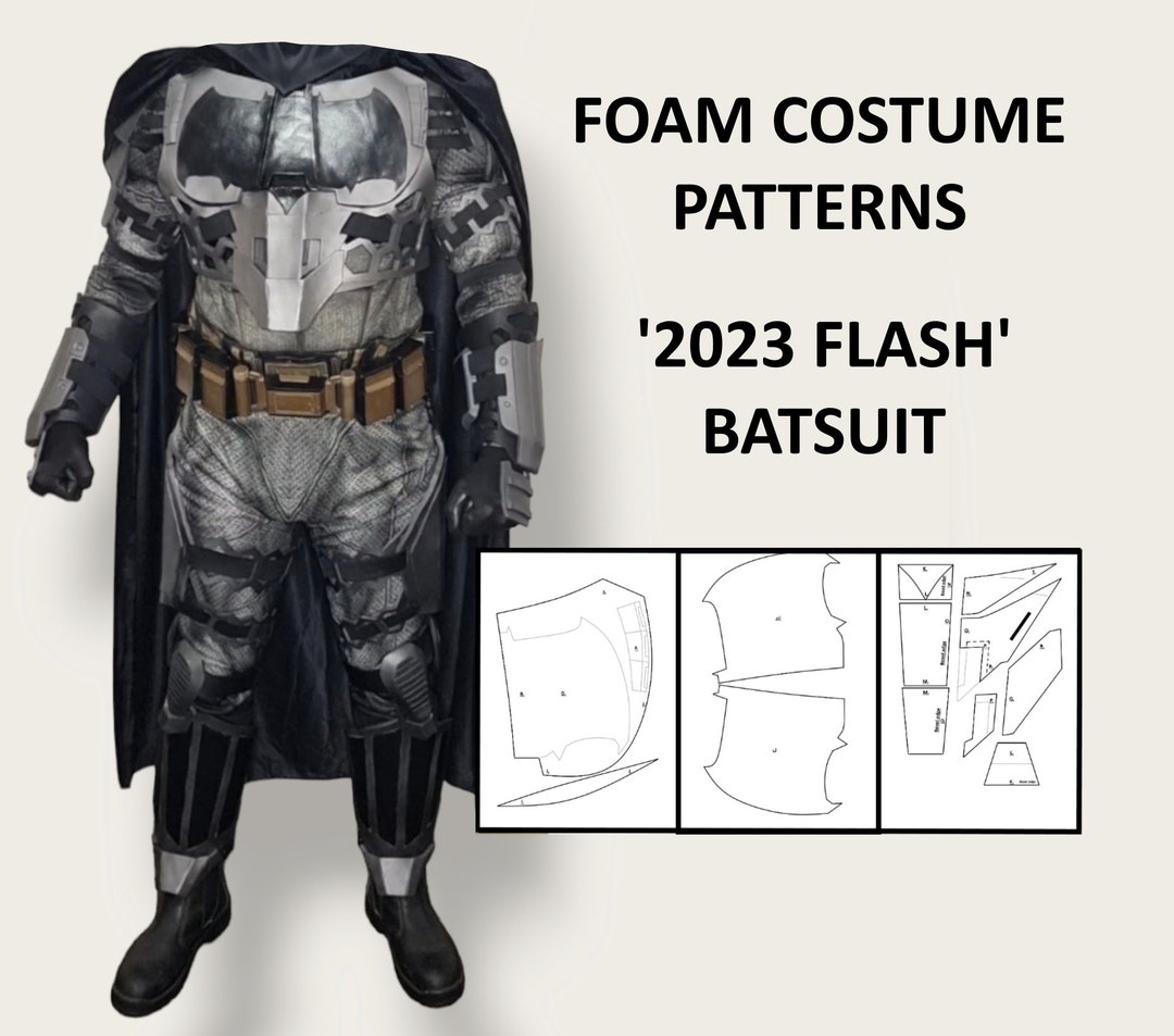 Vengeance Bat Speedster 2023 Cosplay Templates FOAM - Etsy