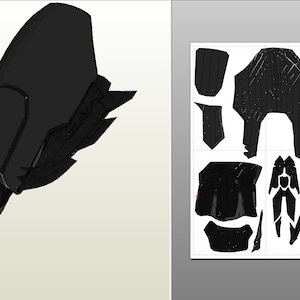 SS.KTJL Bat Cosplay Pepakura Templates Patterns - Etsy