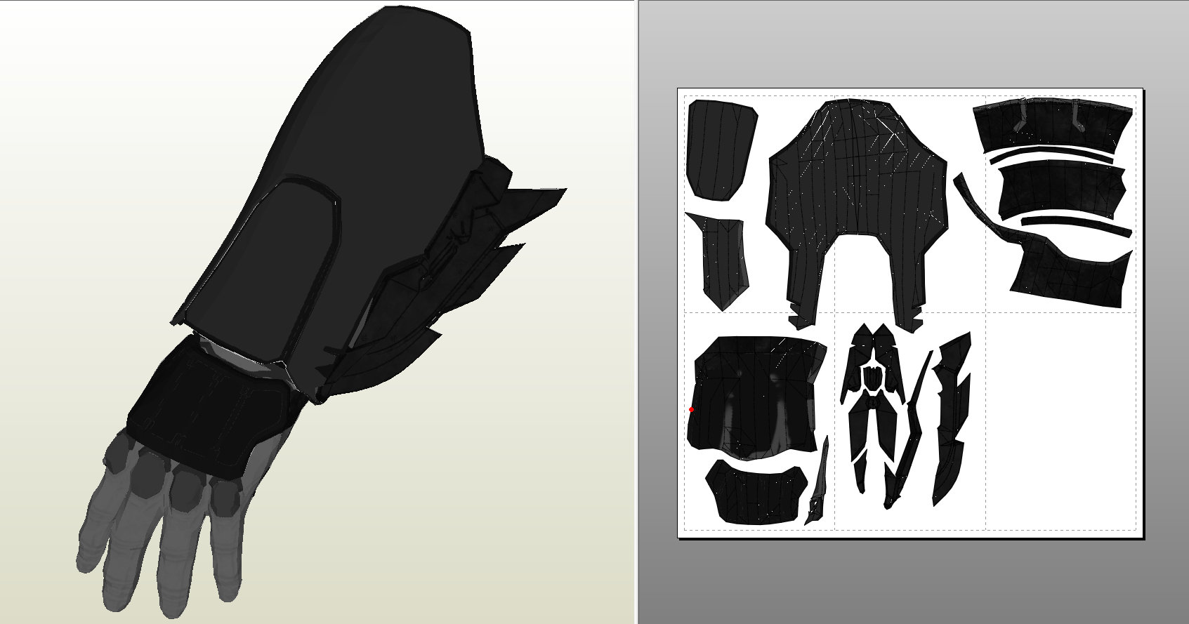 SS.KTJL Bat Cosplay Pepakura Templates Patterns - Etsy