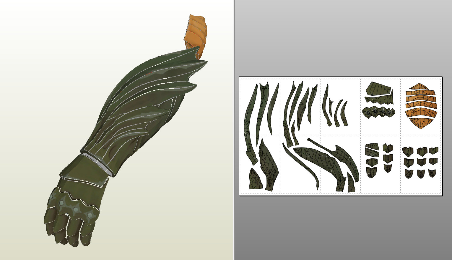 Aqµaman Cosplay Pepakura Templates Patterns Jason Mamoa - Etsy UK