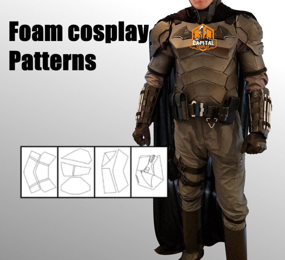 Vengeance Bat 2022 Cosplay Templates FOAM Patterns - Etsy