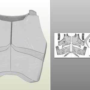Clone Trooper Armour Cosplay Pepakura Foam Patterns - Etsy