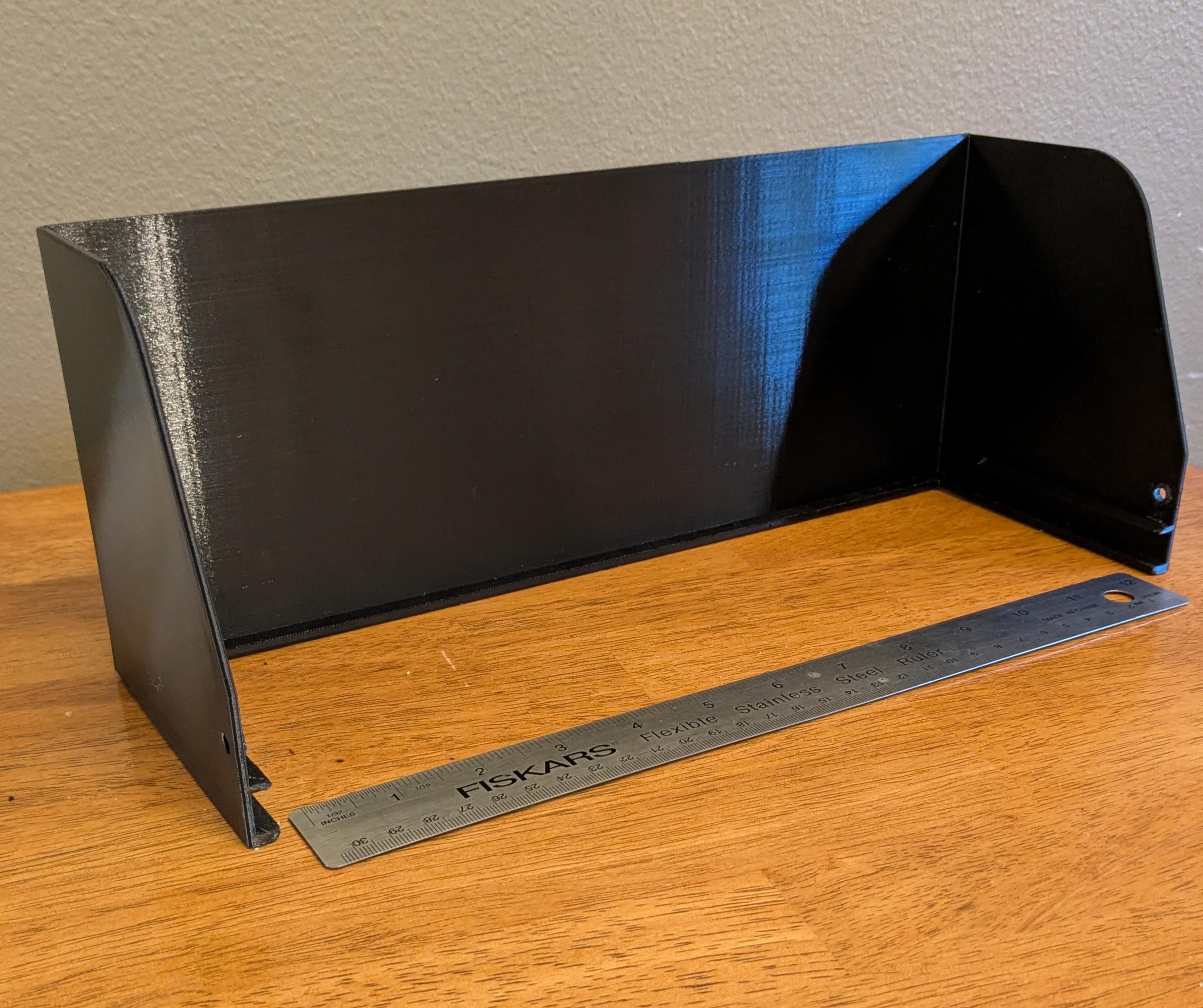 Garmin Echomap 126sv Ultra Sunshade: Slide-on Fish Finder Visor - Etsy