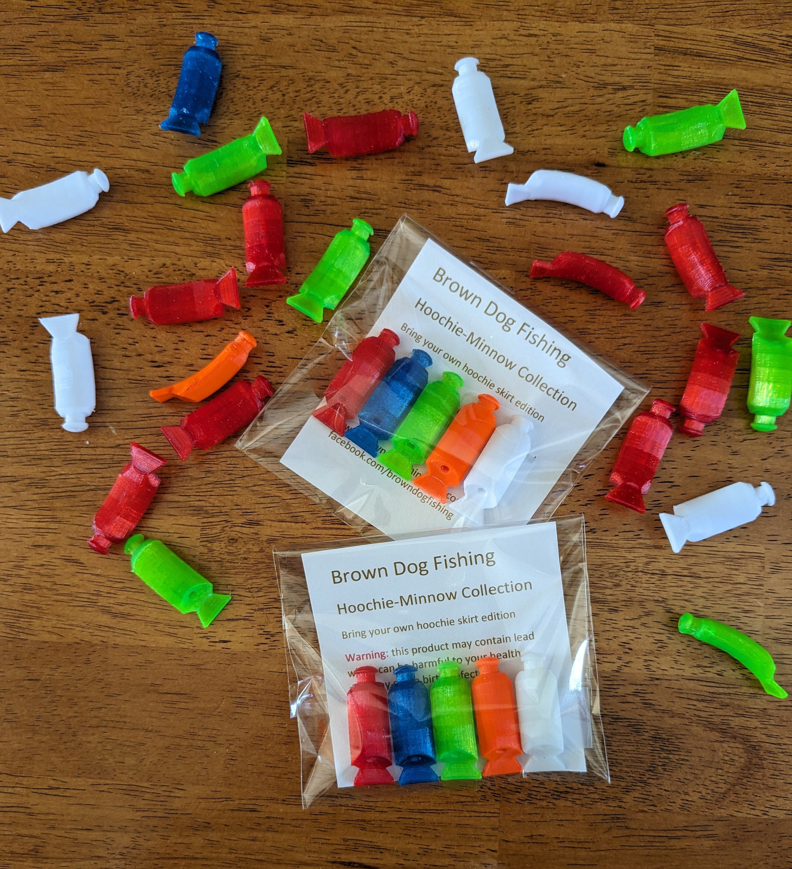 Hoochie Minnow - BYO Hoochies Edition - Trolling Lure for Trout Kokanee ...