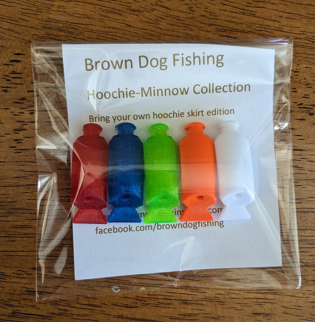 Hoochie Minnow - BYO Hoochies Edition - Trolling Lure for Trout Kokanee ...