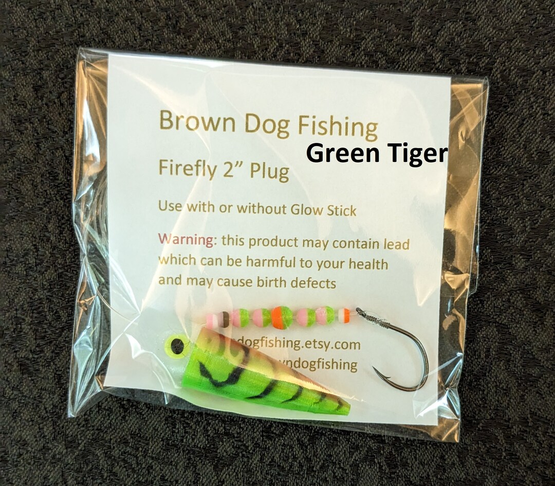 Coho Salmon Fishing Plug: 2" Pre-rigged Lure, Saltwater Hook - Etsy