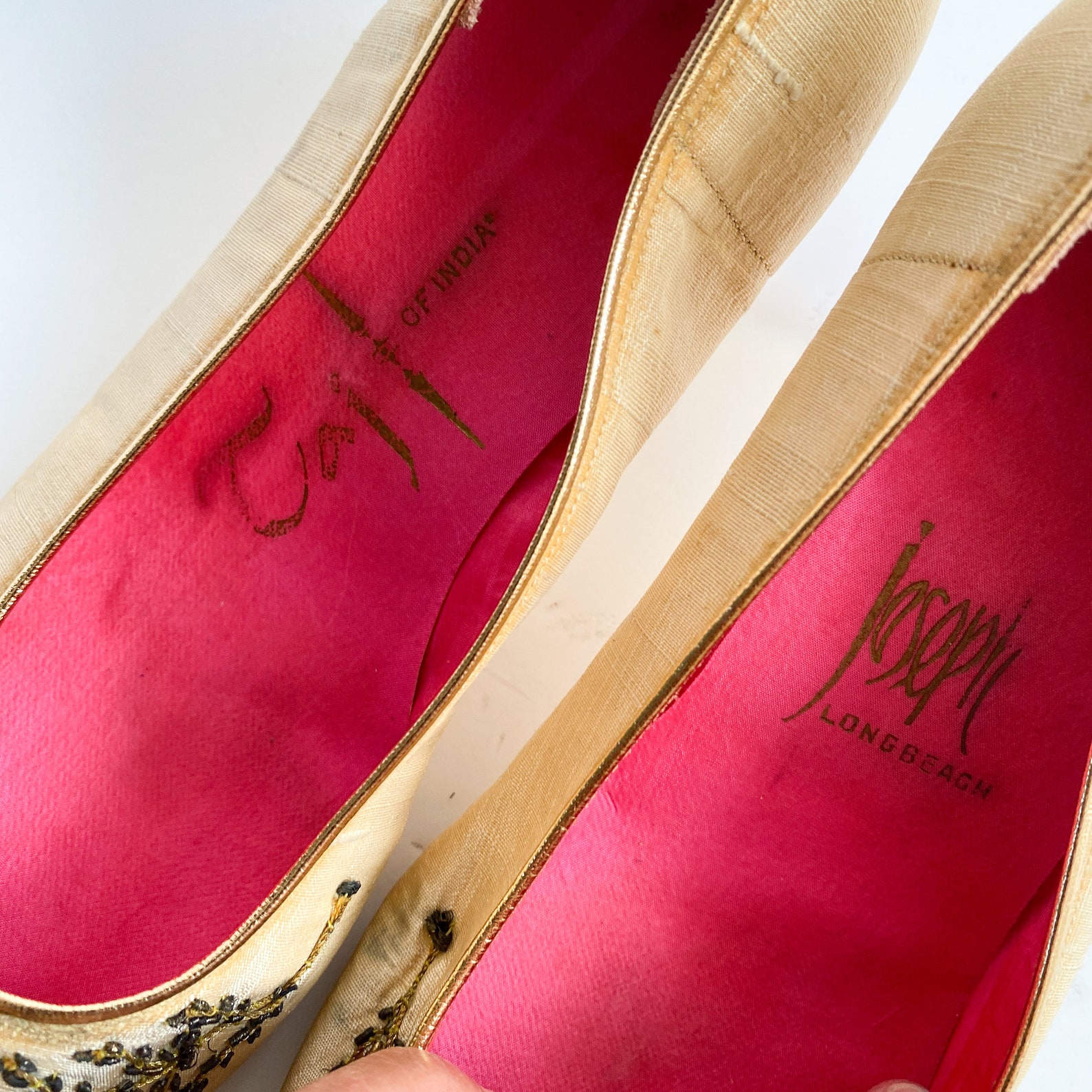 Rare Vintage 1960s Taj of India Beaded Silk I Dream of Jeannie Genie ...