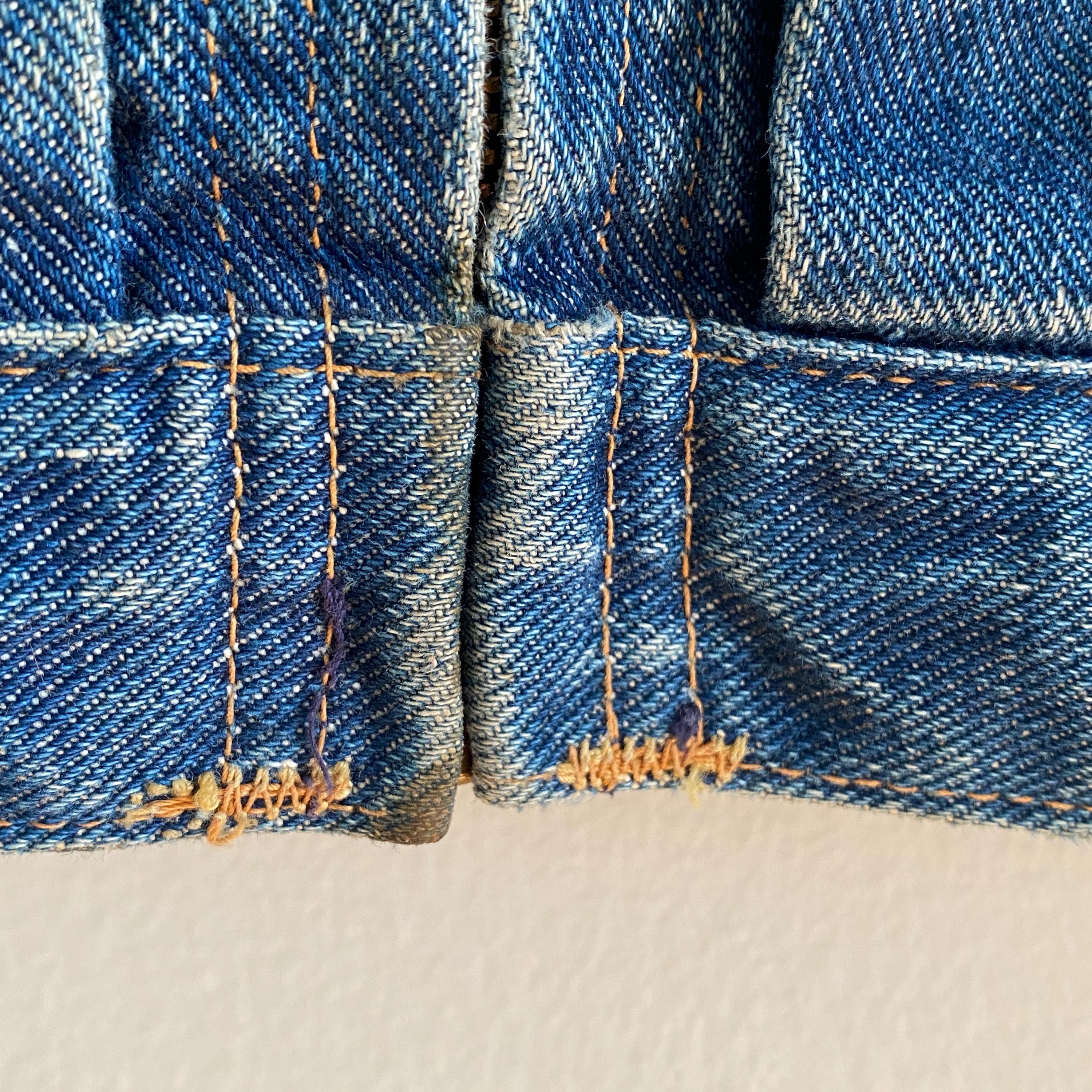 Rare Vintage 1950s/60s Wrangler Blue Bell Denim Jean Jacket Sanforized ...