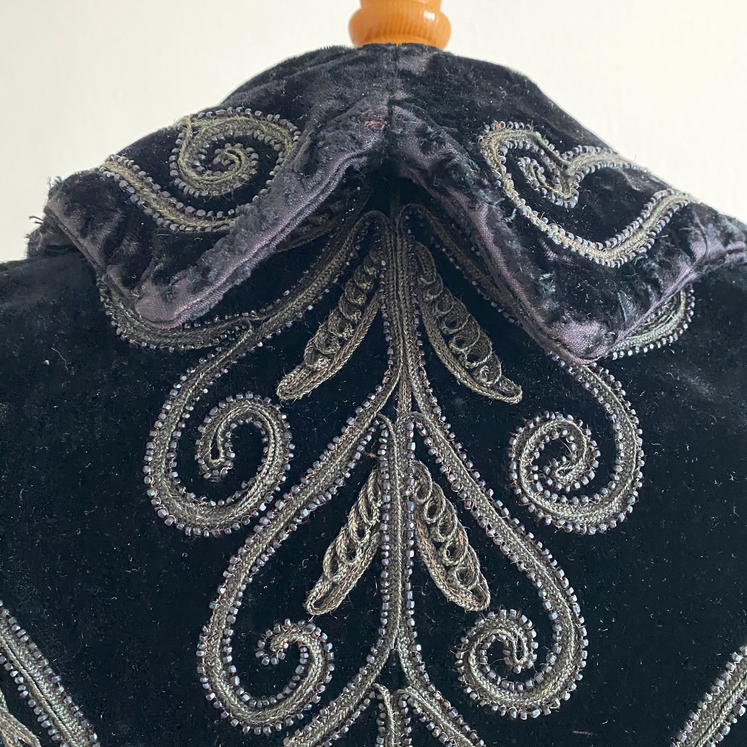 Antique Victorian Edwardian 1800s Partridge Richardson Paris Black ...