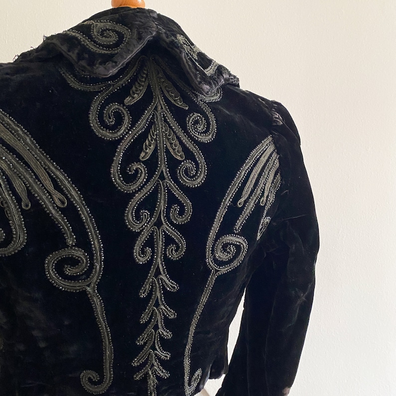 Antique Victorian Edwardian 1800s Partridge Richardson Paris Black ...