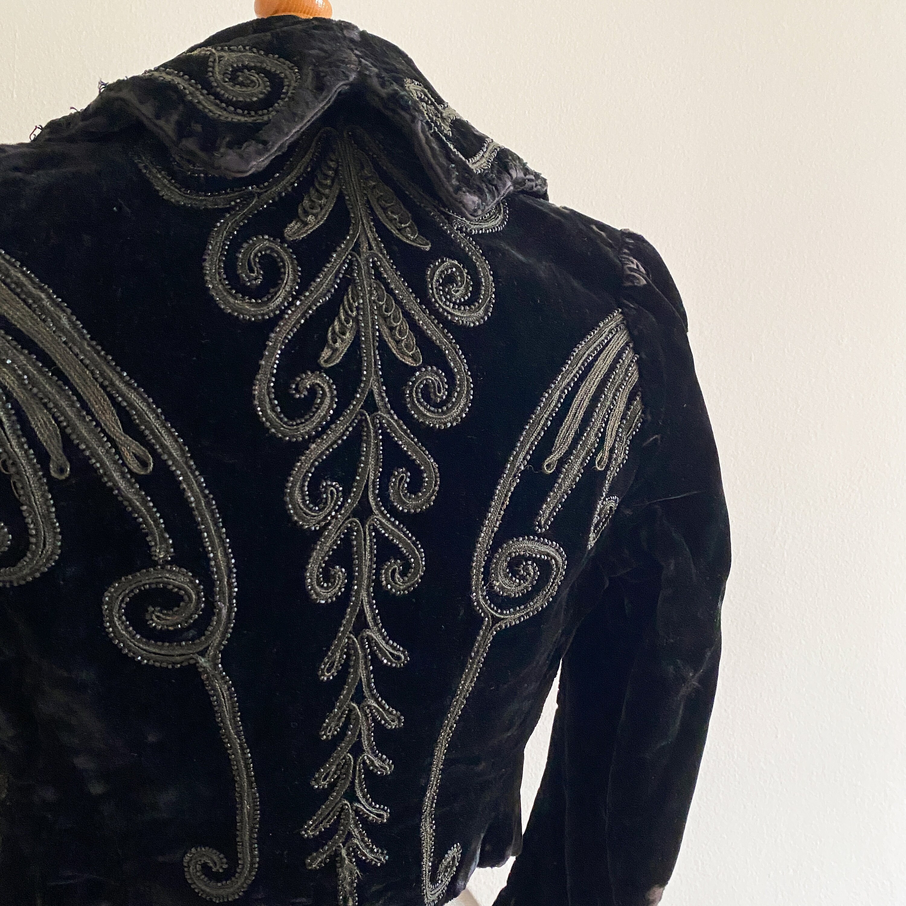 Antique Victorian Edwardian 1800s Partridge Richardson Paris Black ...