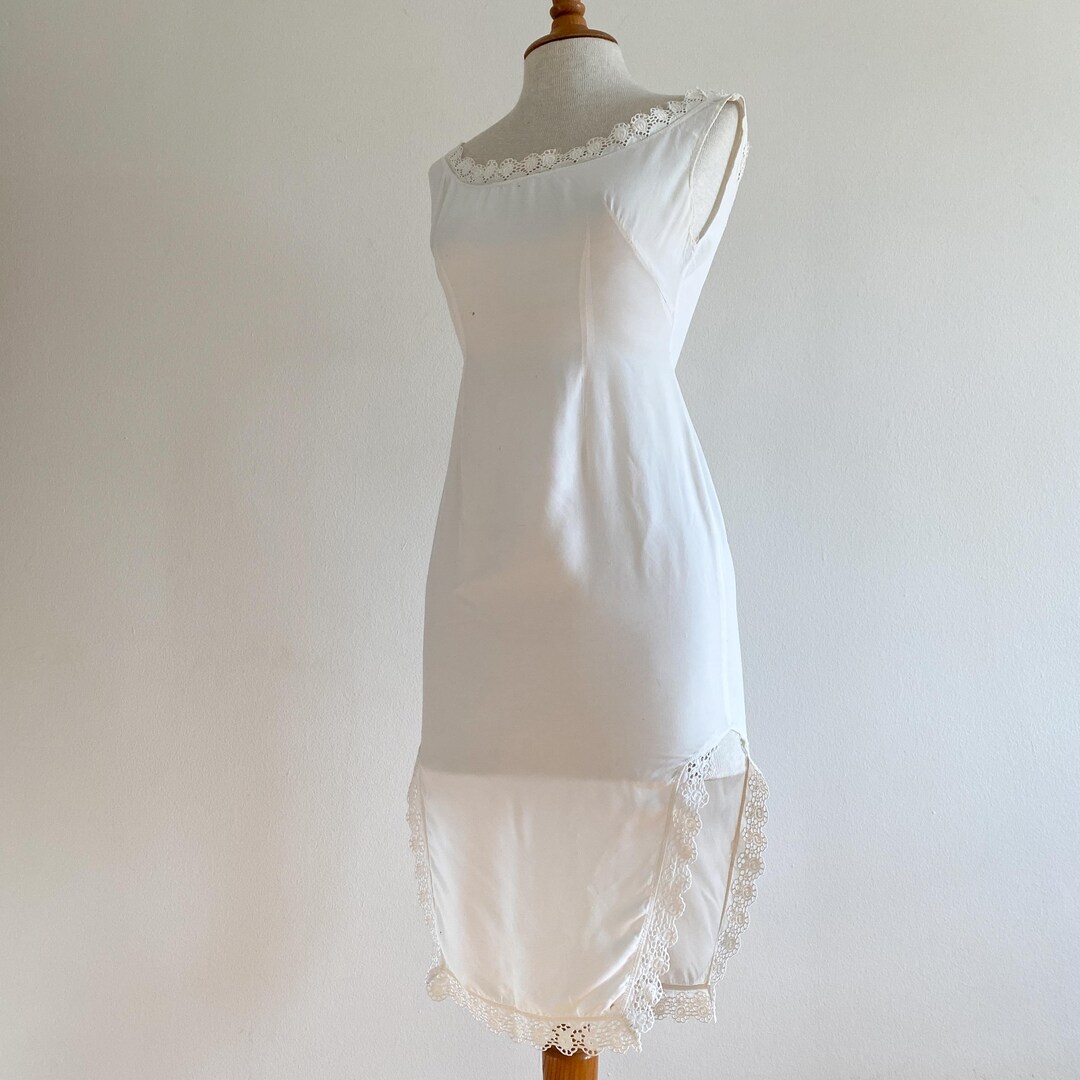 Vintage 1960s Cream Lace Slip for Chinese Cheongsam/qipao Dress XS - Etsy