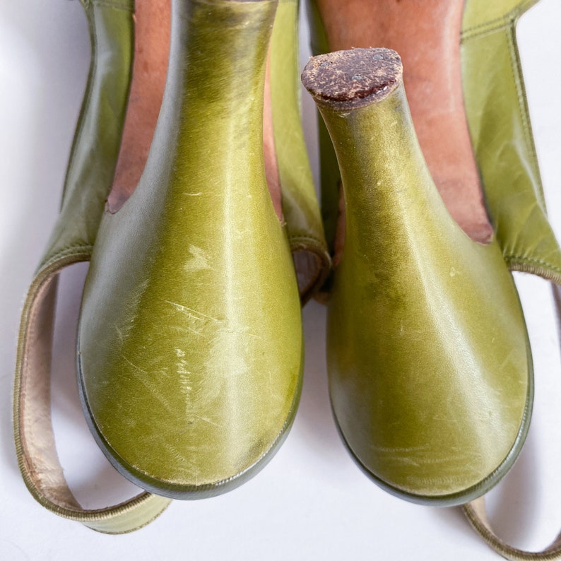 Vintage 1940s 1950s De Liso Debs Palter/deliso Green Peep Toe ...