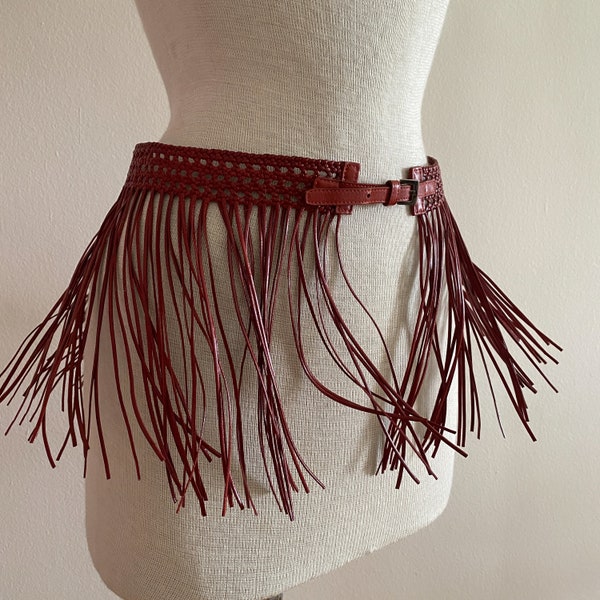 Fringe Belt - Etsy