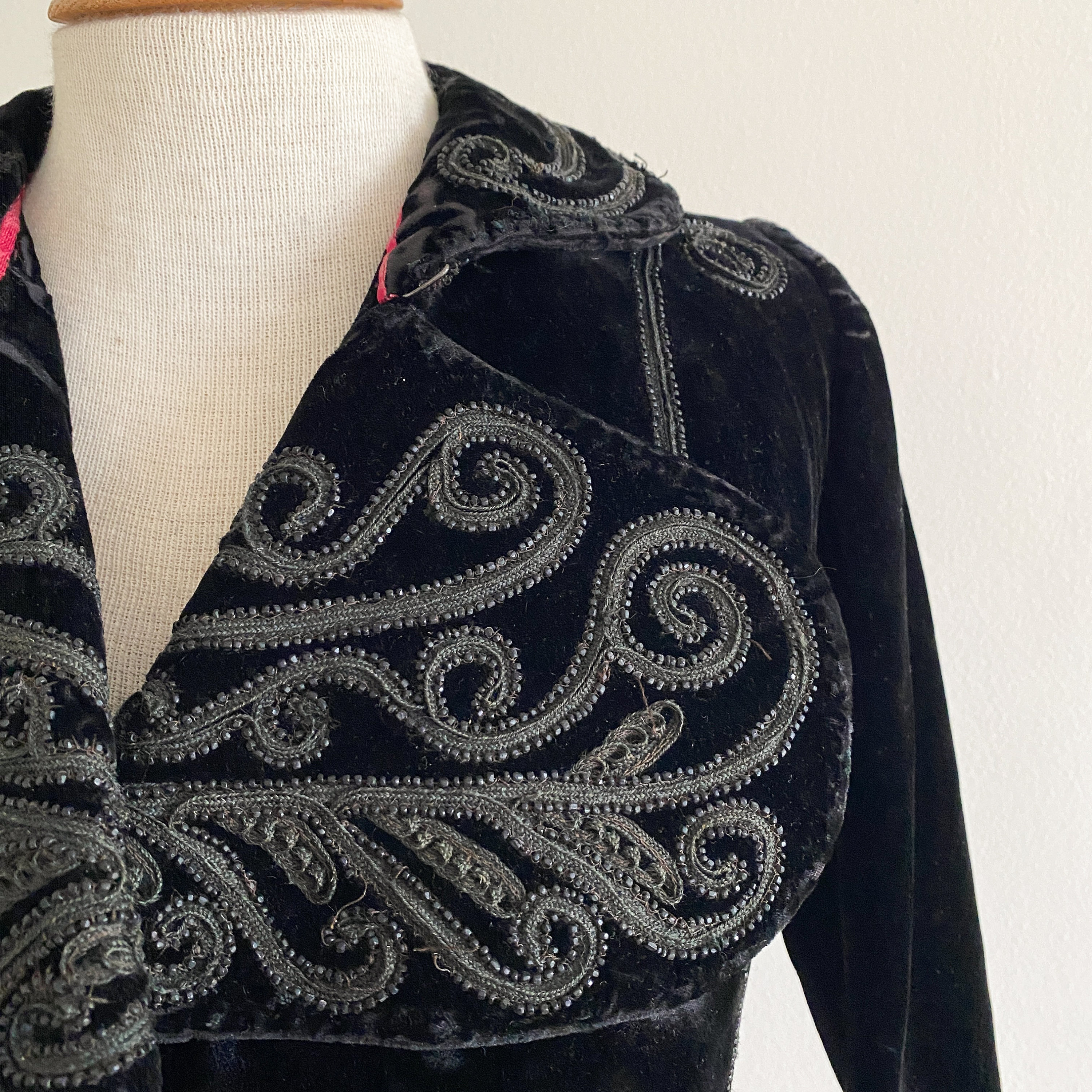 Antique Victorian Edwardian 1800s Partridge Richardson Paris Black ...