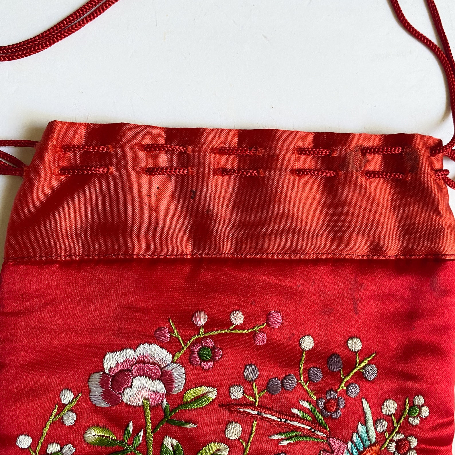 Vintage 1980s Lot of Four Chinese Bags Purses Totes Embroidered Printed ...