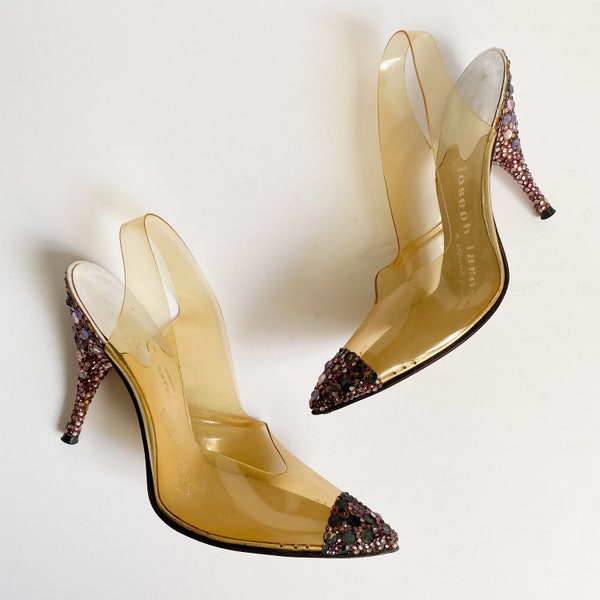 Crystal Clear Heels - Etsy