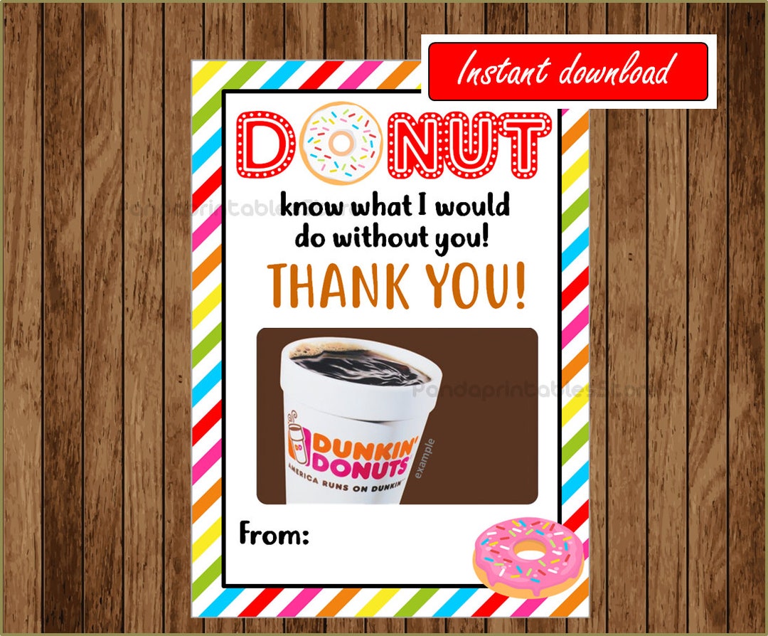 DONUT Know What I Would Do Without a Teacher Like You! | DONUT Know ...