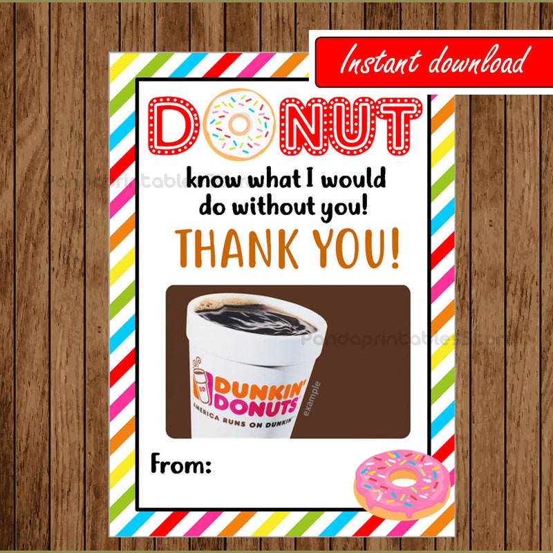 I Donut Know What I Would Do Without You Card - Etsy