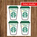 Star Teacher End of the School Year Appreciation Starbucks Parody Logo ...