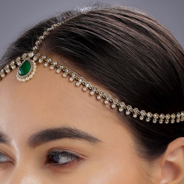 Bridal Forehead Headpiece - Etsy