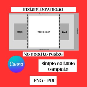 HARIBO MINI BAGS Candy Wrapper Standard Size Templates Easy Simple ...