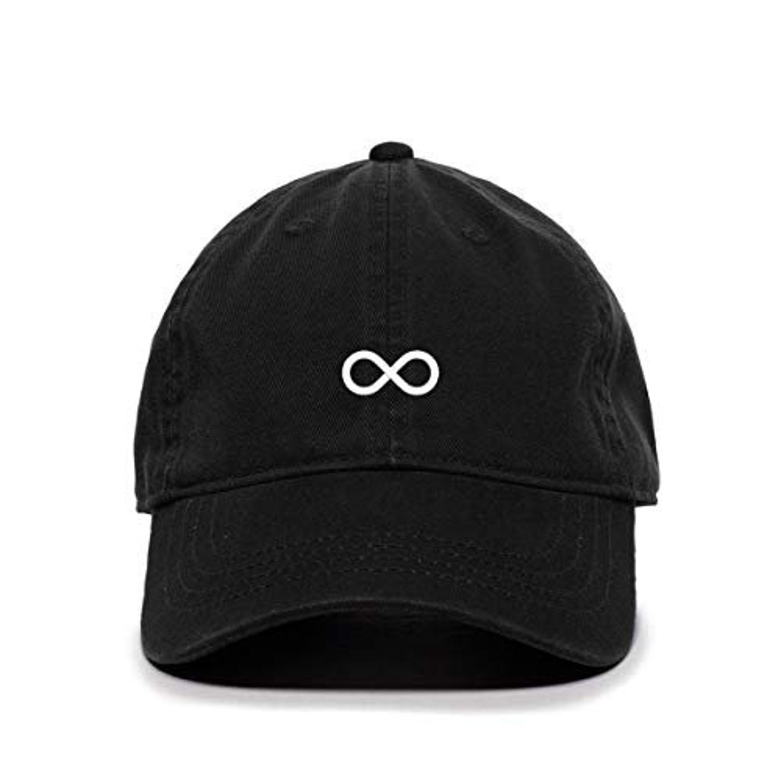 Infinity Symbol Baseball Cap Embroidered Cotton Adjustable Dad | Etsy