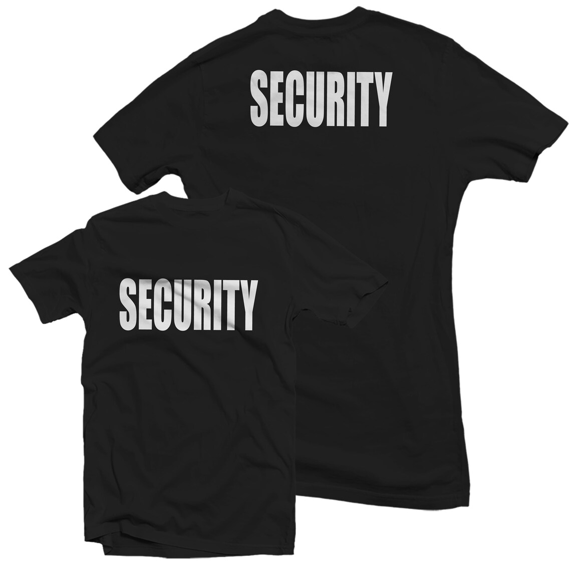Security T-shirt for Security Guardian or Police Security | Etsy