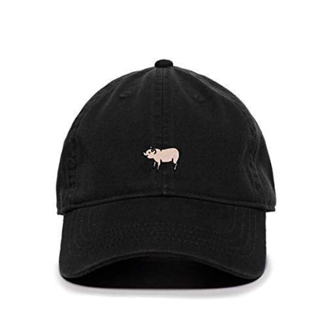 Farm Pig Baseball Cap Embroidered Cotton Adjustable Dad Hat - Etsy