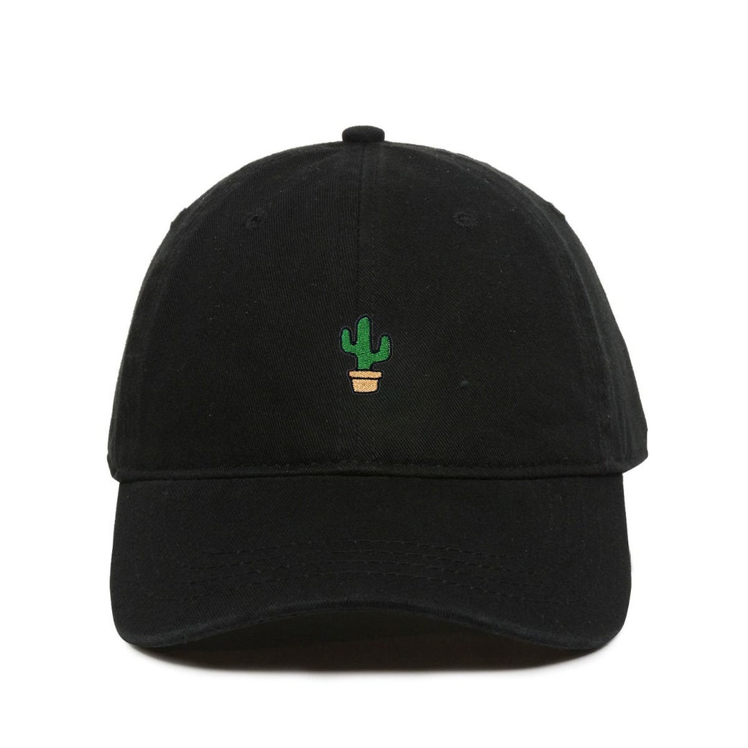 CACTUS Baseball Cap Embroidered Dad Hat Unstructured Six - Etsy