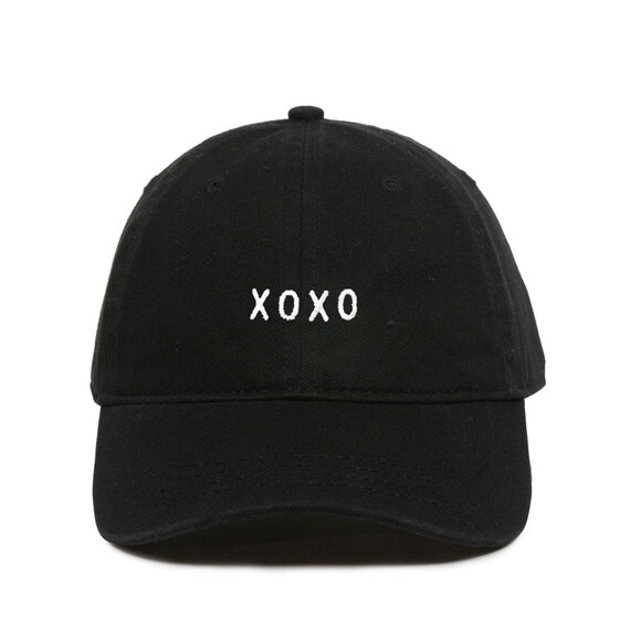 XOXO Hugs and Kisses Cap Embroidered Dad Hat Unstructured | Etsy