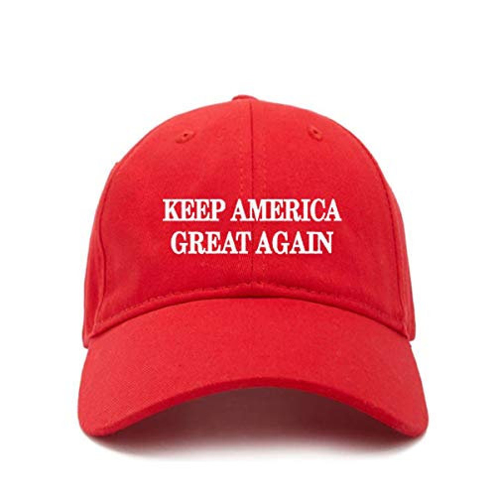 Keep America Great Again MAGA Baseball Cap Embroidered Cotton | Etsy