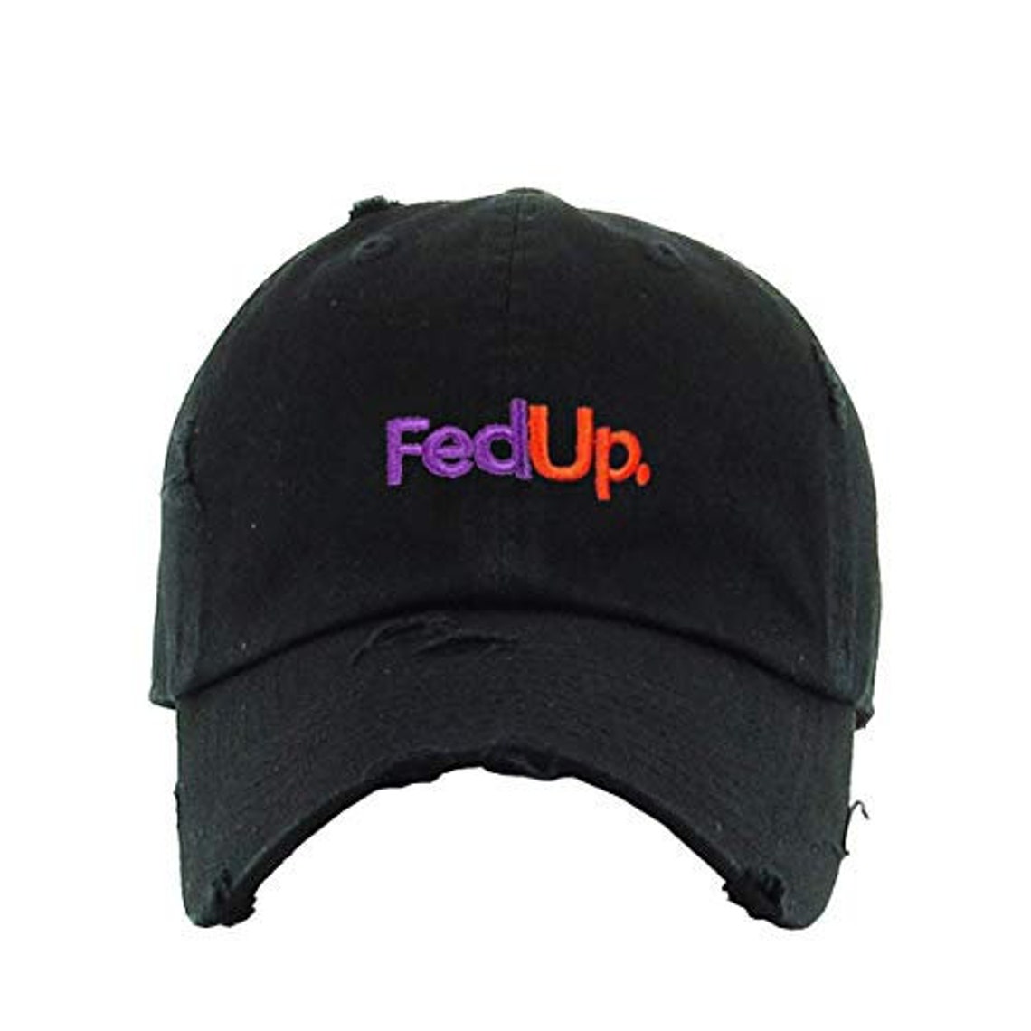 Fed up Fedex Dad Vintage Baseball Cap Embroidered Cotton - Etsy