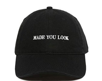 Made You Look Hat - Etsy