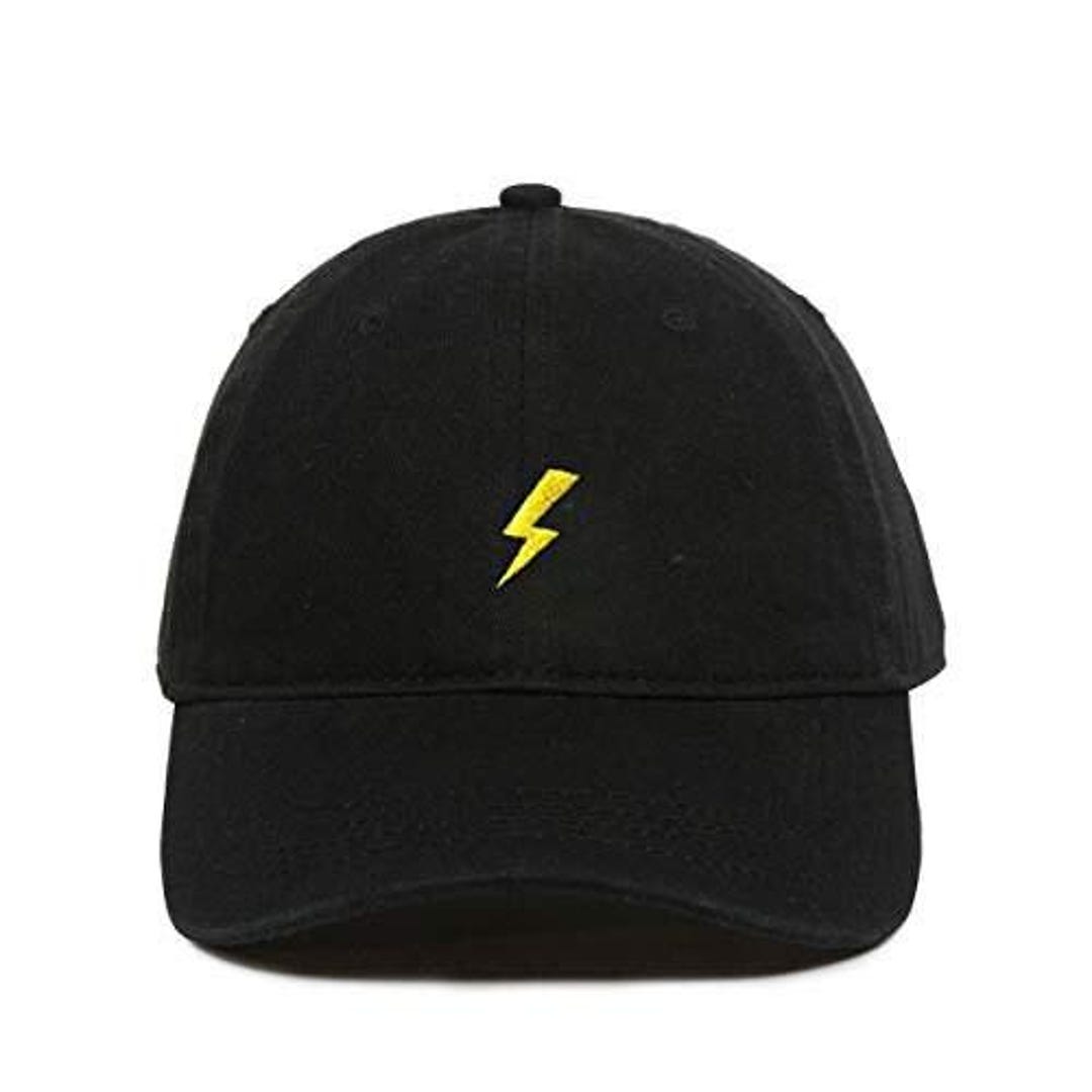 Lightning Storm Bolt Baseball Cap Embroidered Cotton Adjustable Dad Hat ...