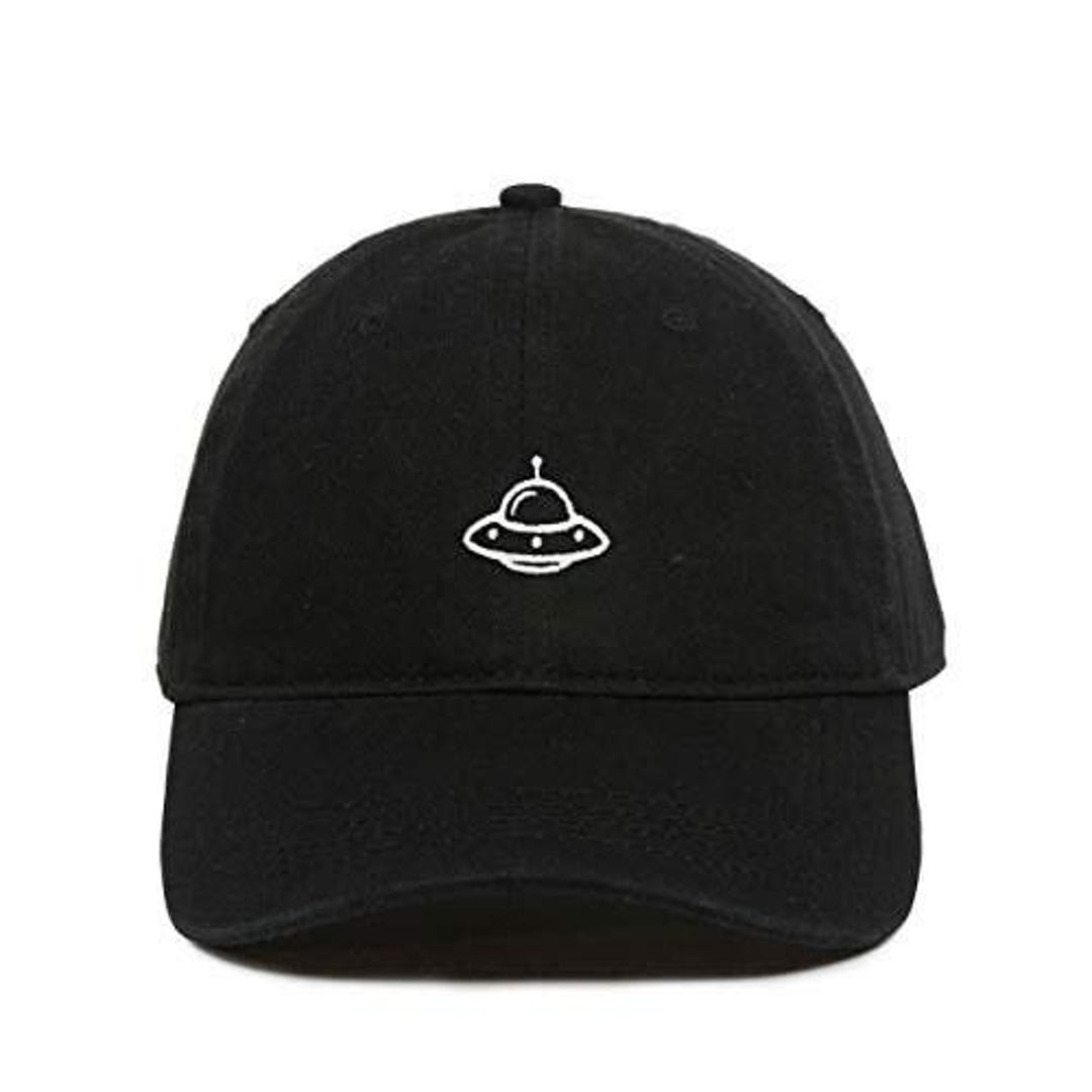 Spaceship Outer Space Baseball Cap Embroidered Cotton Adjustable Dad ...