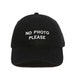 No Photo Please Paparazzi Baseball Cap Embroidered Cotton Adjustable ...